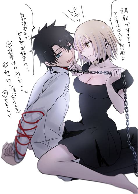 Fujimaru Ritsuka Jeanne Darc Alter And Jeanne Darc Alter Fate And