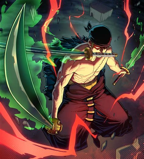 Roronoa Zoro One Piece Drawn By Thirdphp Danbooru