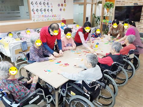 4월 6일 실버미술 파주심청이요양원