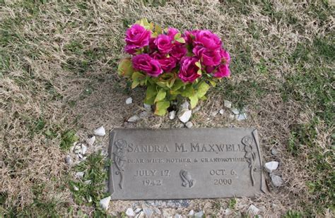 Sandra M Maxwell 1942 2000 Find A Grave Memorial