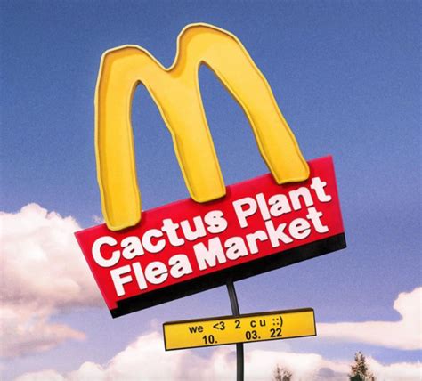 Mcdonalds Cactus Plant Flea Market Collab On Happy Meals
