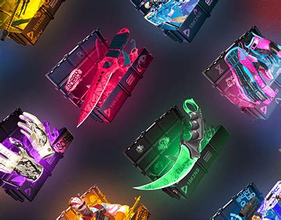 Cases Pack CS GO Opencase Behance