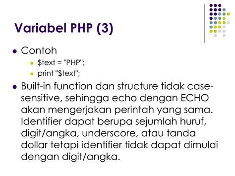 ppt pengenalan php powerpoint presentation free download id 6111835