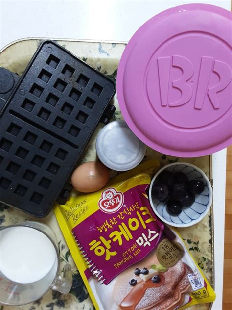 아이스크림 와플