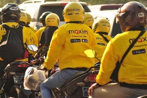 foto mengenal ojol maxim pengusik hegemoni gojek dan grab