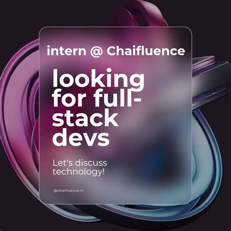 Sameer Poswal On Linkedin We Are Hiring Full Stack Dev Intern At
