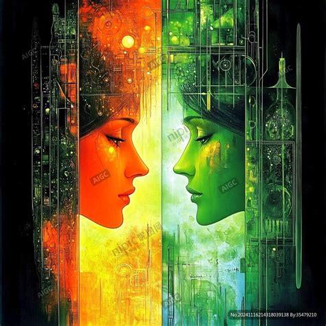 Ai创作图梦境与现实 幻想装饰画 现实与梦境 超现代装饰画 科幻装饰画 冷暖对比艺术 虚浮的世界绘画 梦幻装饰画 渐变装饰画 魔幻装饰画 超现实装饰画 梦想装饰画 梦幻色彩想 混合现实艺术