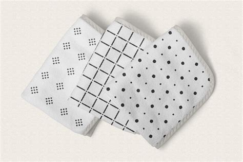 Seamless Geometric Shapes Vector Patterns