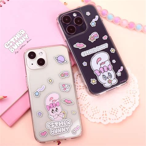 에스더버니 아이폰 별바다 투명 젤리 하드 케이스 감도 깊은 취향 셀렉트샵 29cm