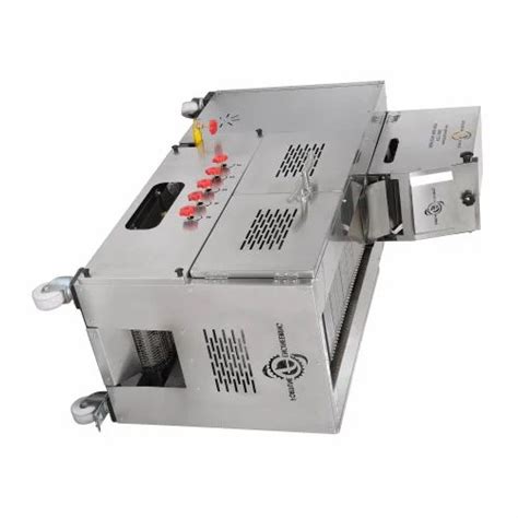 Stainless Steel Semi Automatic Roti Maker Chapati Making Machine For Hotel Capacity 500