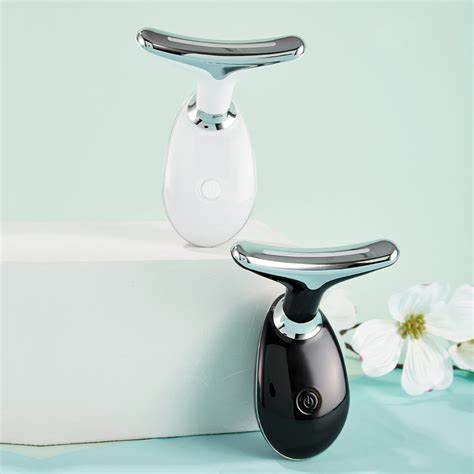 Ems Thermal Neck Lifting And Tighten Massager Electric Microcurrent