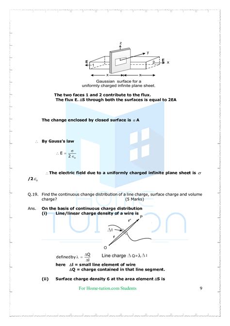 Important Questions For Class 12 Physics Chapter 1 Electric Charges And