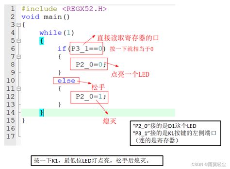独立按键控制led亮灭 按键控制led灯亮灭 csdn博客