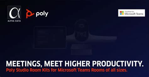 Alpha Data On Linkedin Polysolutions Microsoftteamsrooms Alphadata