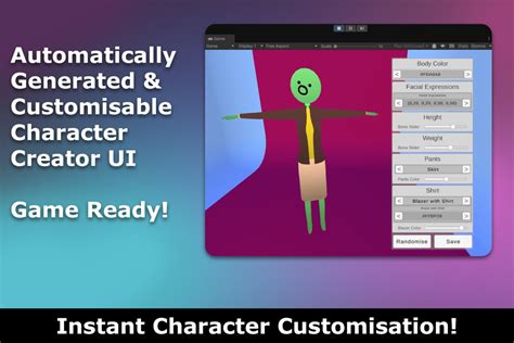 Character Creator Framework Instant Customization