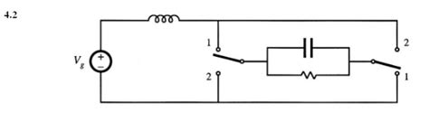 Solved In Problems To The Input Voltage V Is De Chegg Com