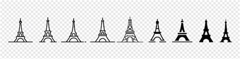 Premium Vector Eiffel Tower Icon Vector
