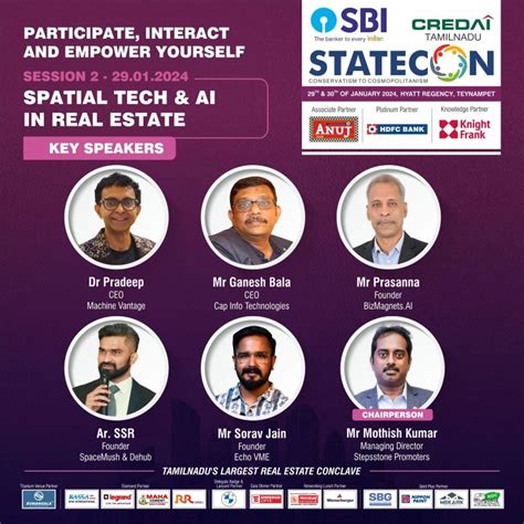 Credaitamilnadu Credai Stepsstone Realestate Ai Knowledgesession