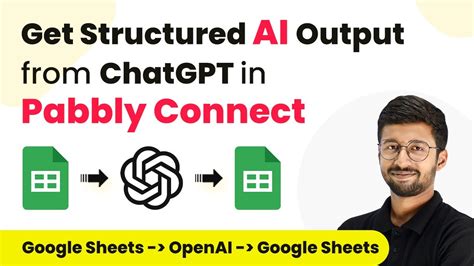 how to get structured ai output from chatgpt in pabbly connect pabbly