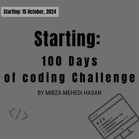 mirza mehedi hasan on linkedin 100daysofcode codingchallenge techcommunity