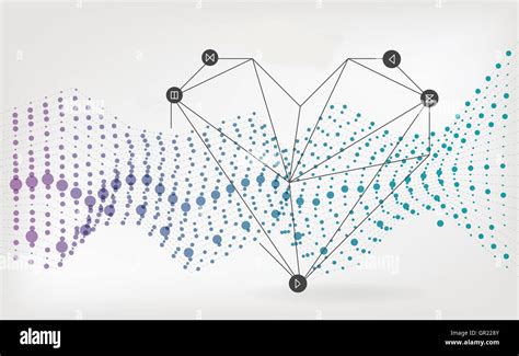 Abstract Waves And Figures Stock Photo Alamy