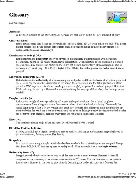 PDF Radar Glossary DOKUMEN TIPS