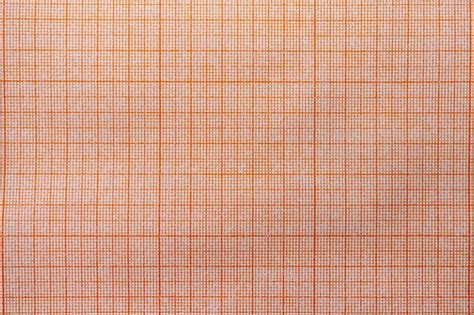 Premium Photo Graph Paper Background With Red Lines