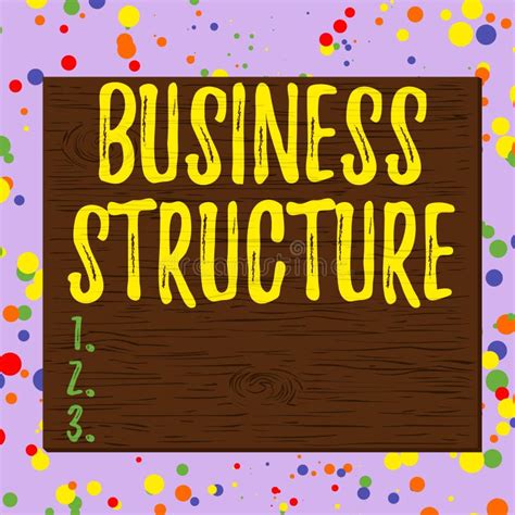 Word Writing Text Business Structure Business Concept For Organization Framework That Is