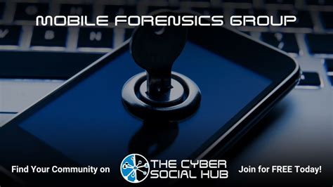 Mobileforensics Dfir Investigation Digitalforensics Cyber Social Hub