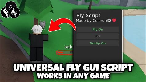 NEW Universal Fly Gui Script Works In Any Game Arceus X Hydrogen Fluxus YouTube