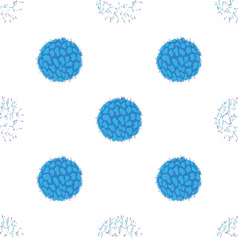 Virus Pattern Seamless Vector Vector Art At Vecteezy