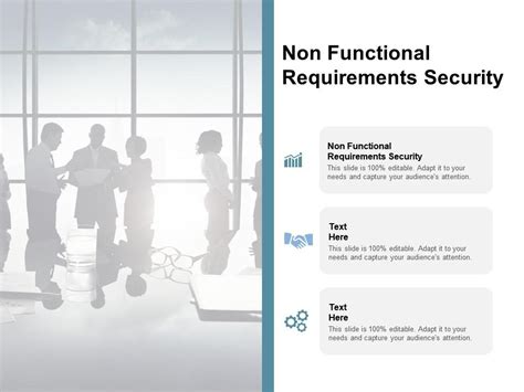 Non Functional Requirements Security Ppt Powerpoint Presentation Model Layout Ideas Cpb