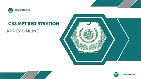 Css Mpt Registration 2024 Apply Online Pk