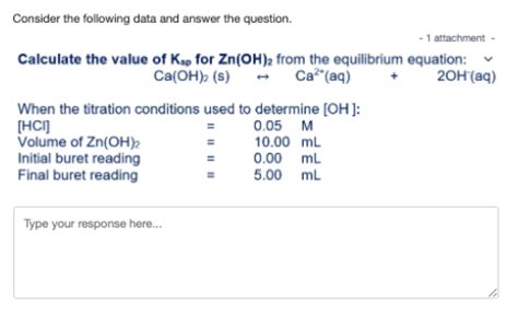Solved Consider The Following Data And Answer The Question Chegg
