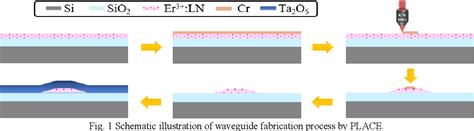 Figure 1 From A High Gain Cladded Erbium Doped Lnoi Waveguide Amplifier Fabricated By Place