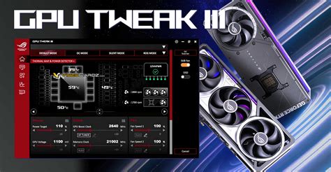 Asus Gpu Tweak Iii Update Brings Geforce Rtx 50 Support With Thermal