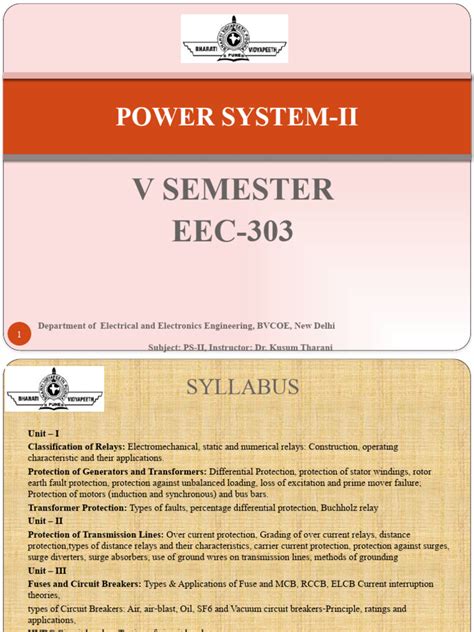 Power Systems 2 Electrical Engineering Pdf Relay