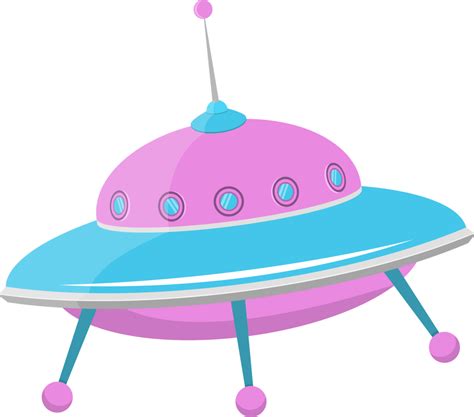 Ufo Spaceship Concept Clipart Design Illustration 9391780 Png