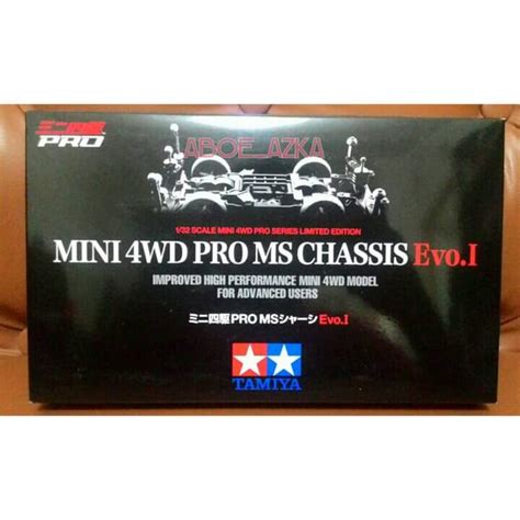 Jual Mini 4wd Pro Ms Chassis Evo 1 Indonesiashopee Indonesia