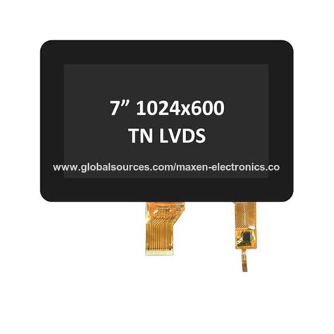 Buy Wholesale China Pin Lvds Inch Tft Display Touchscreen Display With X Resolution