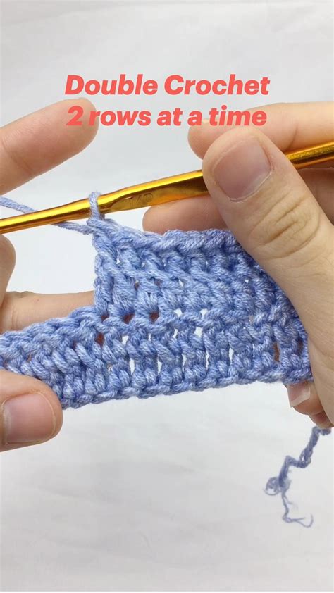 How To Crochet Two Rows At The Same Time Artofit