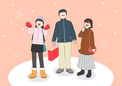 가족과함께 크리스마스 005 유토이미지 상세페이지 베이직샵 일러스트 21005294