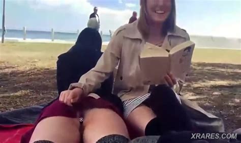 Lesbians Get Sexy On The Beach Xrares