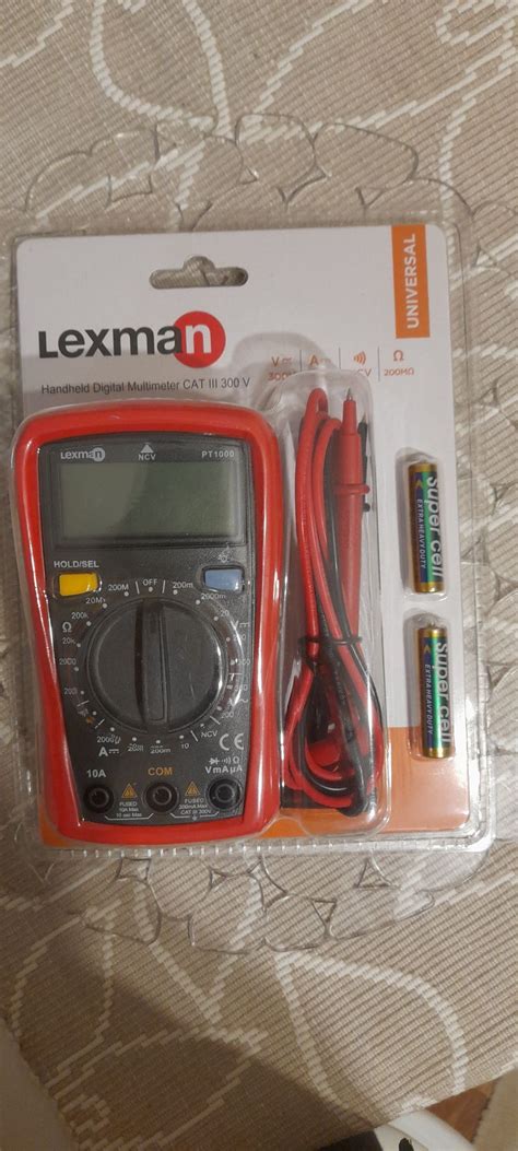 Цифровой мультиметр Uni T Ut33c с функцией измерения температуры 500 грн Електроінструмент