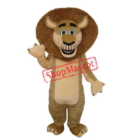 Lion In Madagascar Mascot Adult Costume Free Shipping Adult Costumes