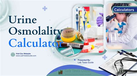Urine Osmolality Calculator Lab Tests Guide