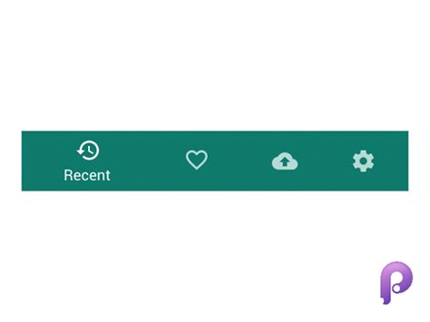 Android Bottom Navigation Principle Freebie Navigation Design Guidelines Interactive Design