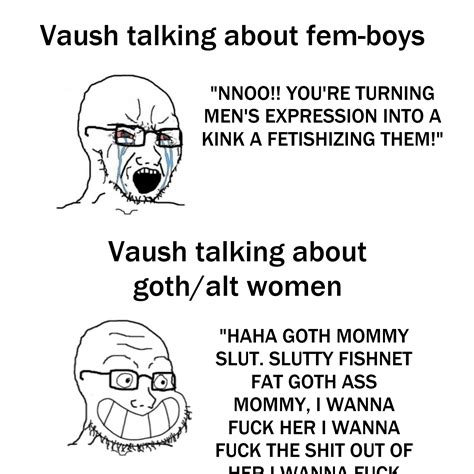 Vaush Does Not Respect Goths Rokbuddyvowsh