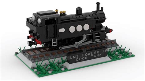 Lego Lms Fowler 2f Class Dock Tank Engine 8 Wide Remodel R Legotrains