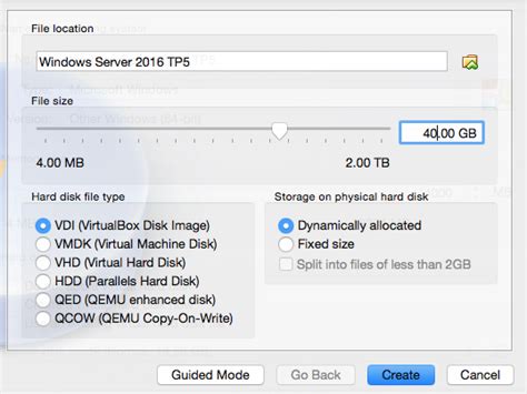 Windows Server 2016 Using Virtualbox For Docker Containers Java Code